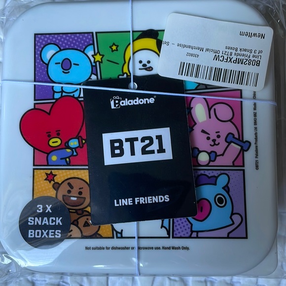 Dining | Bt21 Snack Boxes New Line Friends | Poshmark